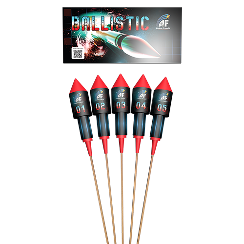 Ballistic - 5 Rocket Pack – Firework Superstore