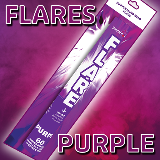 Purple Handheld Flare – Firework Superstore